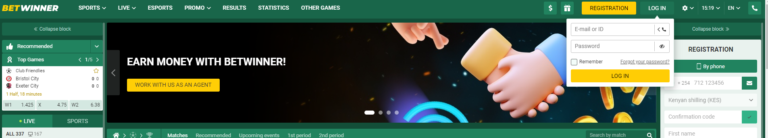 Betwinner Login to your personal account - BetWinner